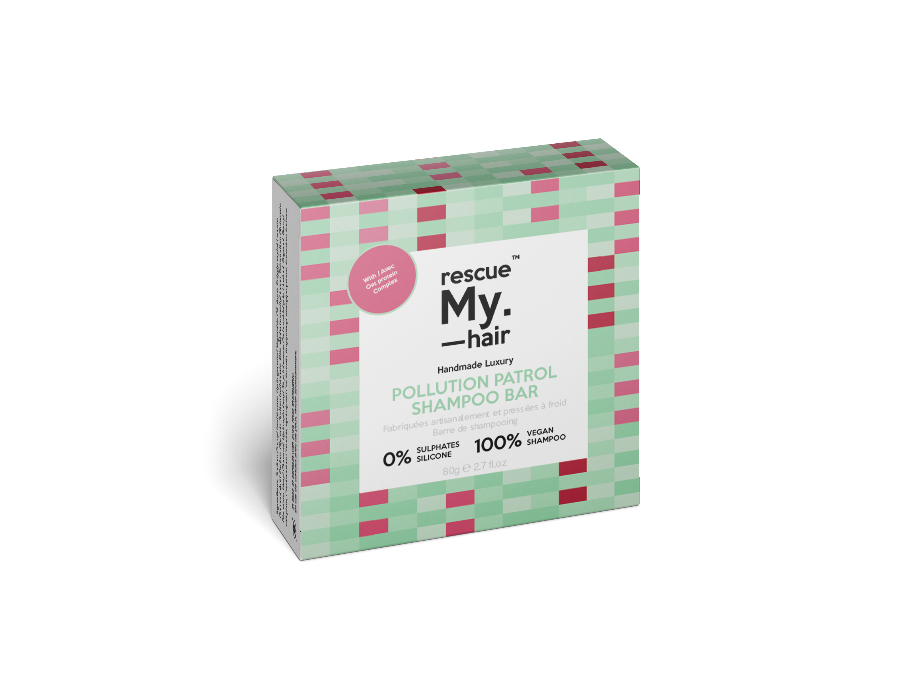 Pollution Patrol Shampoo Bar 80g – infuse My. colour